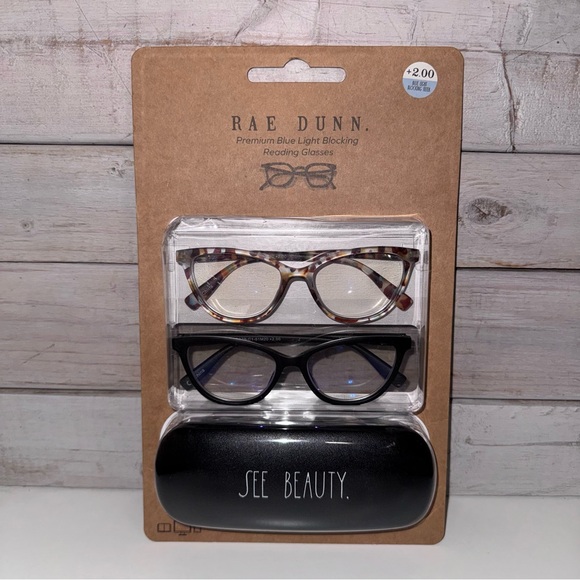 Rae Dunn | Accessories | Rae Dunn Blue Light Blocking Reading Glasses ...